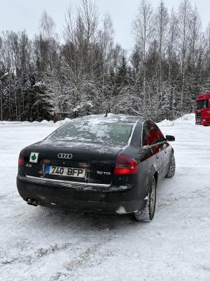 Melns Audi A6 2002 Tallina, ar dzinēja tilpumu 1.90 L un nobraukumu 411 tūkst. km par 1300 €, foto 5 vietnē AUTOMOTO.COM.LV