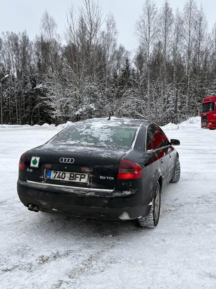 Melns Audi A6 2002 Tallina, ar dzinēja tilpumu 1.90 L un nobraukumu 411 tūkst. km par 1300 €, foto 5 vietnē AUTOMOTO.COM.LV
