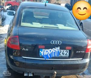 Black Audi A6 2002 in Utena, with an engine capacity of 2.50 L and mileage of 338 thousand km for 2000 €, photo 2 on AUTOMOTO.COM.LV