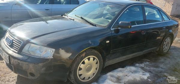 Black Audi A6 2002 in Utena, with an engine capacity of 2.50 L and mileage of 338 thousand km for 2000 €, photo 3 on AUTOMOTO.COM.LV