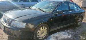 Black Audi A6 2002 in Utena, with an engine capacity of 2.50 L and mileage of 338 thousand km for 2000 €, photo 3 on AUTOMOTO.COM.LV