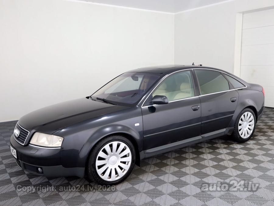 Black Audi A6 2002 in Tallinn, with an engine capacity of 4.20 L and mileage of 288 thousand km for 2199 €, photo 3 on AUTOMOTO.COM.LV