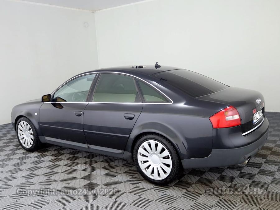 Black Audi A6 2002 in Tallinn, with an engine capacity of 4.20 L and mileage of 288 thousand km for 2199 €, photo 5 on AUTOMOTO.COM.LV