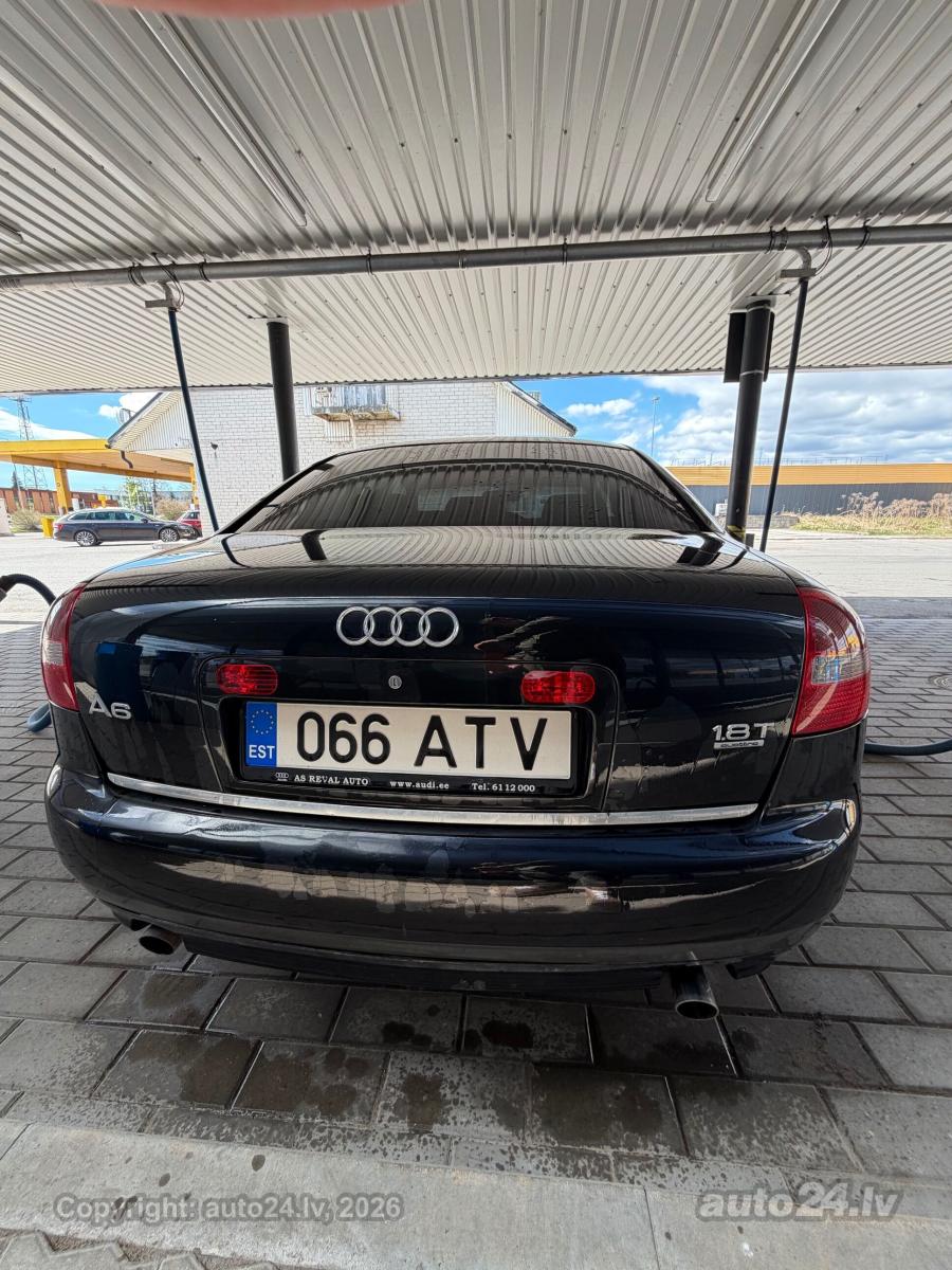 Melns Audi A6 2002 Tartu, ar dzinēja tilpumu 1.80 L un nobraukumu 319 tūkst. km par 1999 €, foto 6 vietnē AUTOMOTO.COM.LV