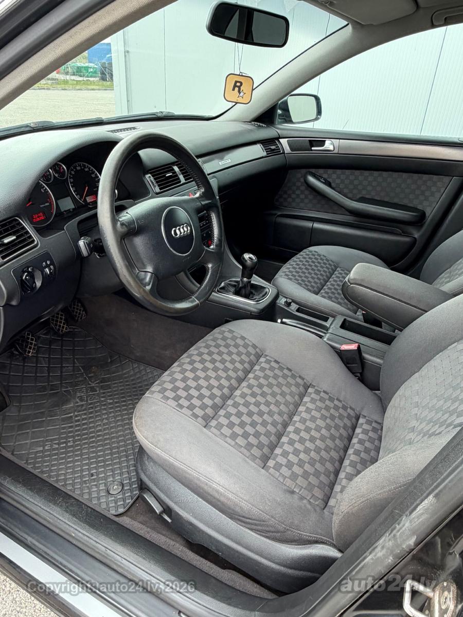 Melns Audi A6 2002 Tartu, ar dzinēja tilpumu 1.80 L un nobraukumu 319 tūkst. km par 1999 €, foto 7 vietnē AUTOMOTO.COM.LV