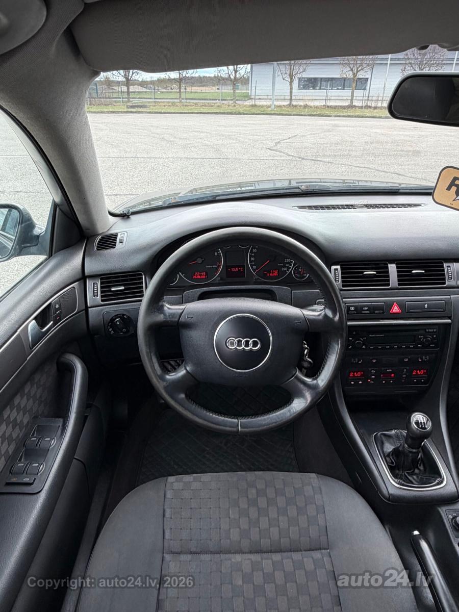 Melns Audi A6 2002 Tartu, ar dzinēja tilpumu 1.80 L un nobraukumu 319 tūkst. km par 1999 €, foto 13 vietnē AUTOMOTO.COM.LV