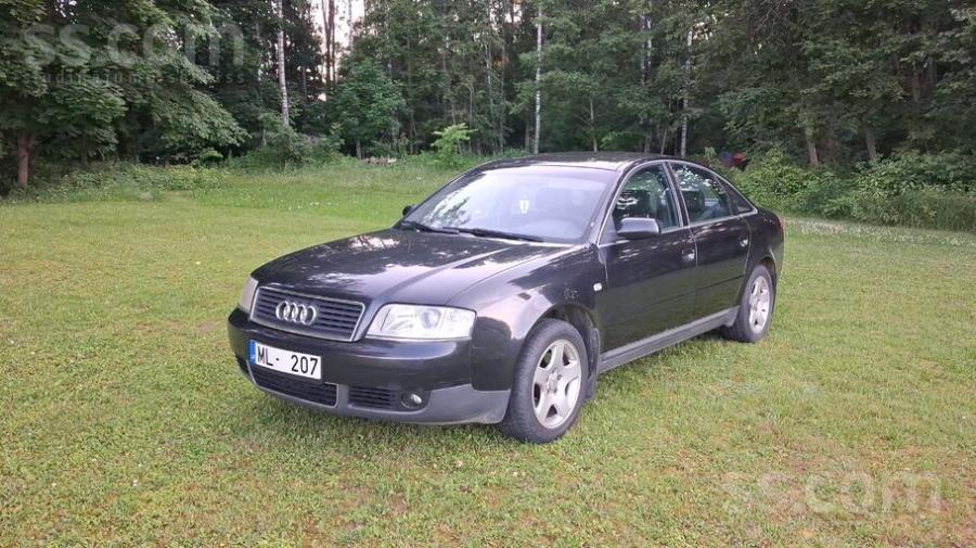 Melns Audi A6 2002 Preiļi, ar dzinēja tilpumu 1.90 L un nobraukumu 287 tūkst. km par 1650 €, foto 1 vietnē AUTOMOTO.COM.LV