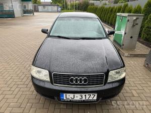 Черный Ауди А6 2002 в Лудза, объемом двигателя 1.90 л и пробегом 326 тыс. км за 1500 €, фото  на AUTOMOTO.COM.LV