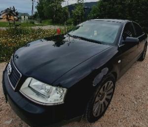 Черный Ауди А6 2002 в Пярну, объемом двигателя 2.50 л и пробегом 224 тыс. км за 2400 €, фото  на AUTOMOTO.COM.LV