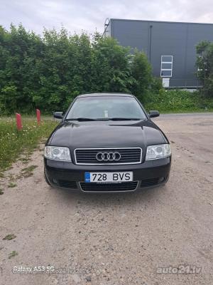 Melns Audi A6 2002 Pērnava, ar dzinēja tilpumu 2.50 L un nobraukumu 224 tūkst. km par 2000 €, foto 3 vietnē AUTOMOTO.COM.LV