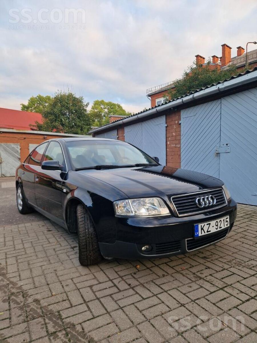 Black Audi A6 2002 in Liepaja, with an engine capacity of 2.50 L and mileage of 365 thousand km for 600 €, photo 3 on AUTOMOTO.COM.LV