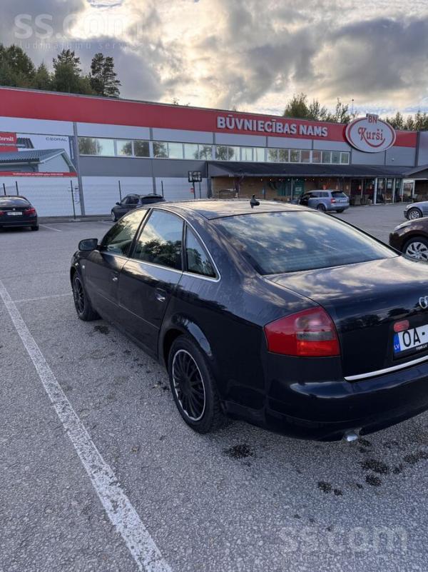 Melns Audi A6 2002 Valmiera, ar dzinēja tilpumu 2.50 L un nobraukumu 365 tūkst. km par 1250 €, foto 4 vietnē AUTOMOTO.COM.LV