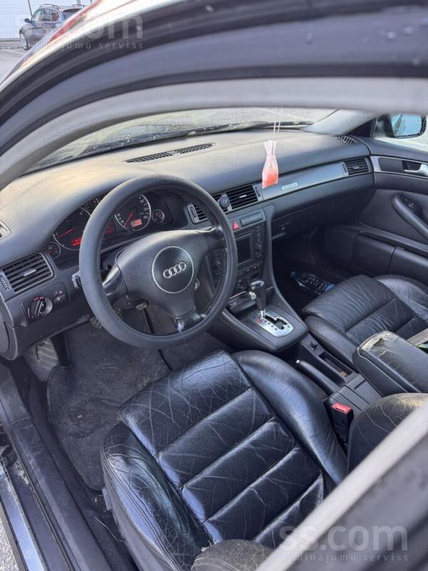 Melns Audi A6 2002 Valmiera, ar dzinēja tilpumu 2.50 L un nobraukumu 365 tūkst. km par 1250 €, foto 5 vietnē AUTOMOTO.COM.LV