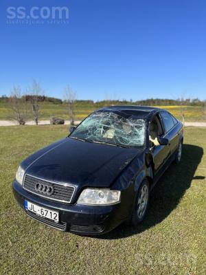 Melns Audi A6 2003 Kuldīga, ar dzinēja tilpumu 1.90 L un nobraukumu 378 tūkst. km par 1450 €, foto 1 vietnē AUTOMOTO.COM.LV