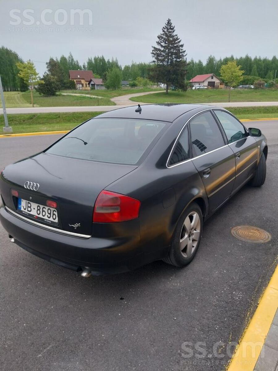 Melns Audi A6 2003 Rīga, ar dzinēja tilpumu 2.50 L un nobraukumu 329 tūkst. km par 2000 €, foto 3 vietnē AUTOMOTO.COM.LV