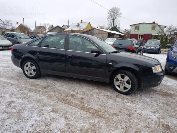 Black Audi A6 2003 in Rezekne, with an engine capacity of 2.50 L and mileage of 235 thousand km for 2150 €, photo 4 on AUTOMOTO.COM.LV