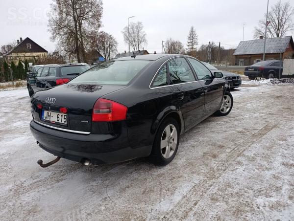 Black Audi A6 2003 in Rezekne, with an engine capacity of 2.50 L and mileage of 235 thousand km for 2150 €, photo 5 on AUTOMOTO.COM.LV