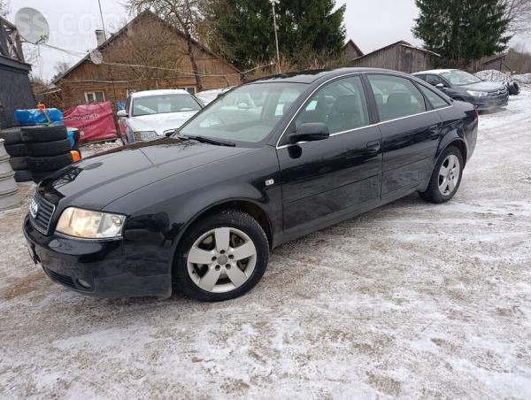 Black Audi A6 2003 in Rezekne, with an engine capacity of 2.50 L and mileage of 235 thousand km for 2150 €, photo 8 on AUTOMOTO.COM.LV