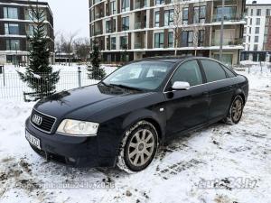 Melns Audi A6 2003 Tallina, ar dzinēja tilpumu 3.00 L un nobraukumu 460 tūkst. km par 1700 €, foto  vietnē AUTOMOTO.COM.LV