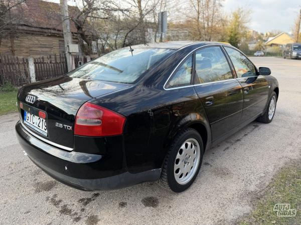 Black Audi A6 2003 in Kaunas, with an engine capacity of 2.50 L and mileage of 309 thousand km for 1100 €, photo 4 on AUTOMOTO.COM.LV