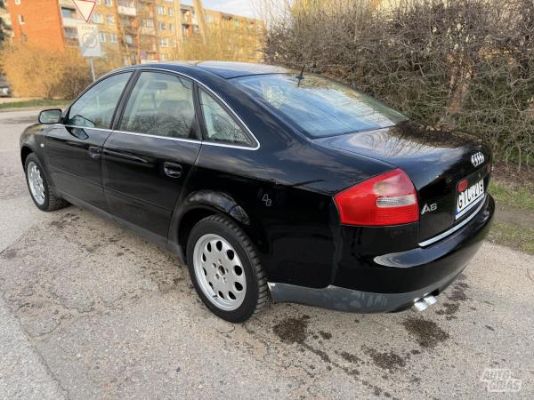 Black Audi A6 2003 in Kaunas, with an engine capacity of 2.50 L and mileage of 309 thousand km for 1100 €, photo 6 on AUTOMOTO.COM.LV