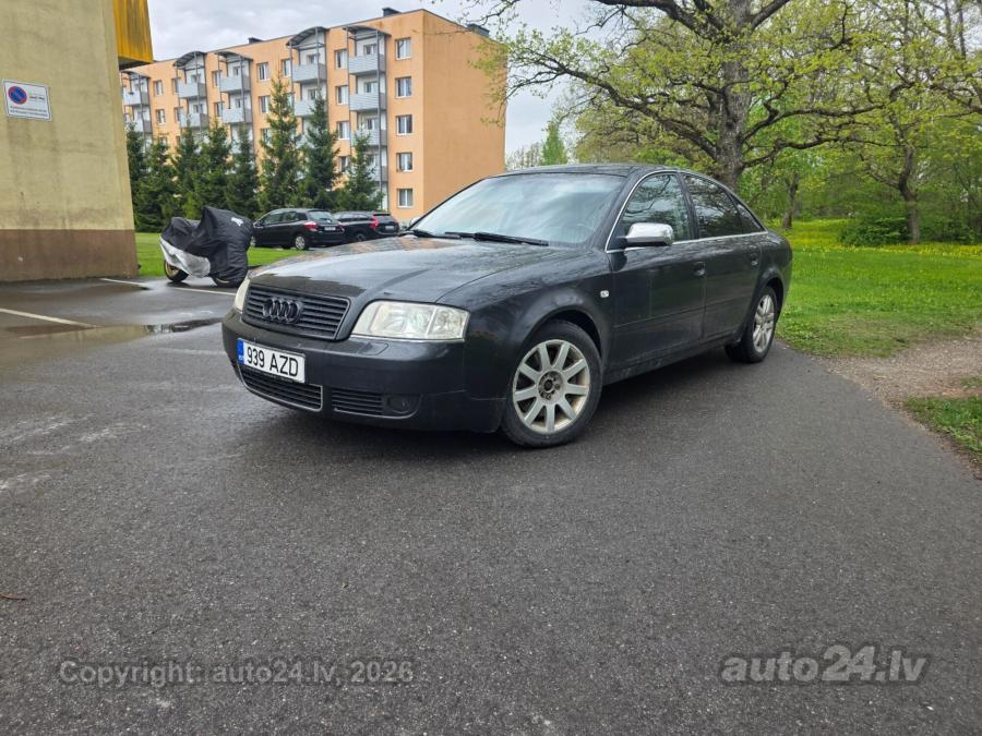 Black Audi A6 2003 in Keila, with an engine capacity of 3.00 L and mileage of 496 thousand km for 1850 €, photo 1 on AUTOMOTO.COM.LV