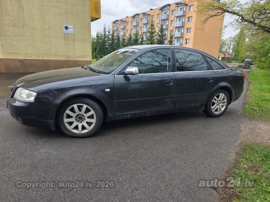 Black Audi A6 2003 in Keila, with an engine capacity of 3.00 L and mileage of 496 thousand km for 1850 €, photo 7 on AUTOMOTO.COM.LV