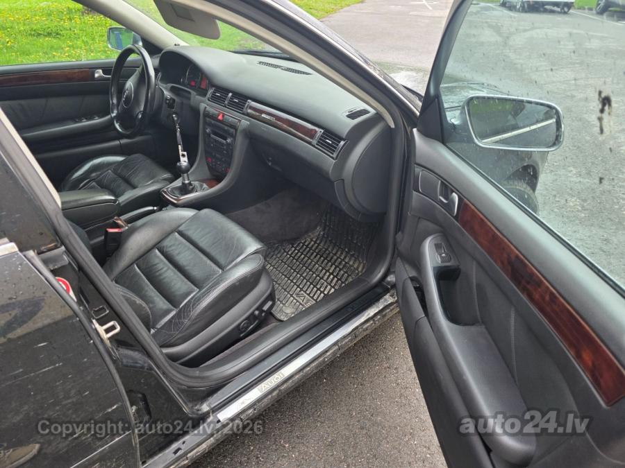 Black Audi A6 2003 in Keila, with an engine capacity of 3.00 L and mileage of 496 thousand km for 1850 €, photo 8 on AUTOMOTO.COM.LV