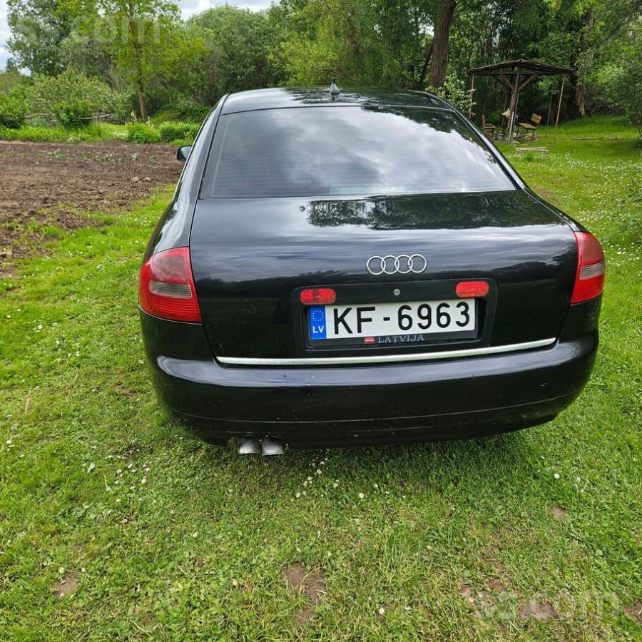 Melns Audi A6 2003 Daugavpils, ar dzinēja tilpumu 2.50 L un nobraukumu 341 tūkst. km par 1500 €, foto 1 vietnē AUTOMOTO.COM.LV