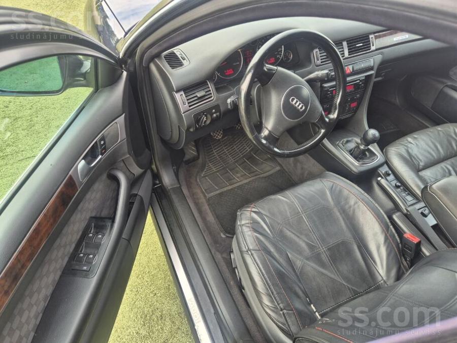 Melns Audi A6 2003 Liepāja, ar dzinēja tilpumu 1.90 L un nobraukumu 279 tūkst. km par 1600 €, foto 10 vietnē AUTOMOTO.COM.LV