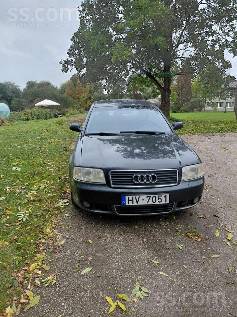 Black Audi A6 2003 in Saldus, with an engine capacity of 2.50 L and mileage of 435 thousand km for 2700 €, photo 5 on AUTOMOTO.COM.LV