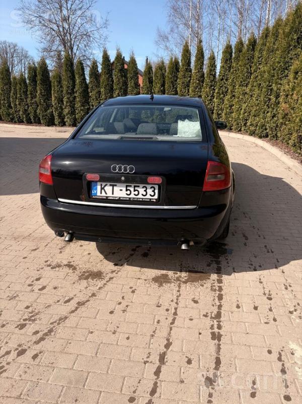 Melns Audi A6 2003 Balvi, ar dzinēja tilpumu 1.90 L un nobraukumu 328 tūkst. km par 2000 €, foto 1 vietnē AUTOMOTO.COM.LV