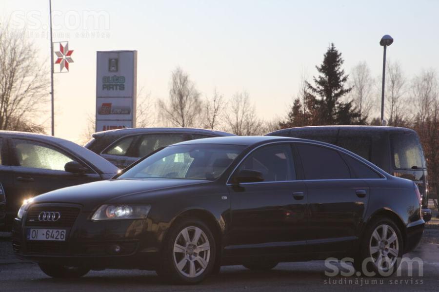 Black Audi A6 2004 in Tukums, with an engine capacity of 3.00 L and mileage of 406 thousand km for 3150 €, photo 1 on AUTOMOTO.COM.LV