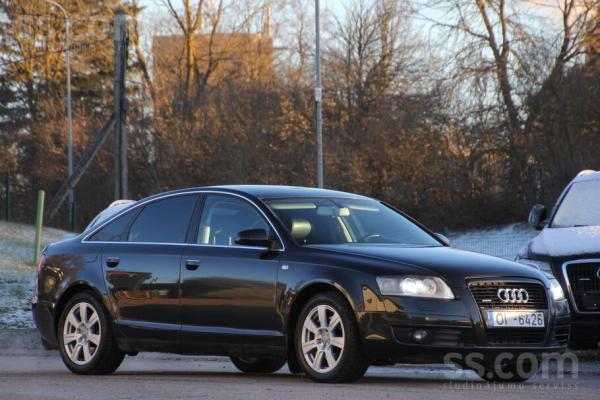 Black Audi A6 2004 in Tukums, with an engine capacity of 3.00 L and mileage of 406 thousand km for 3150 €, photo 4 on AUTOMOTO.COM.LV