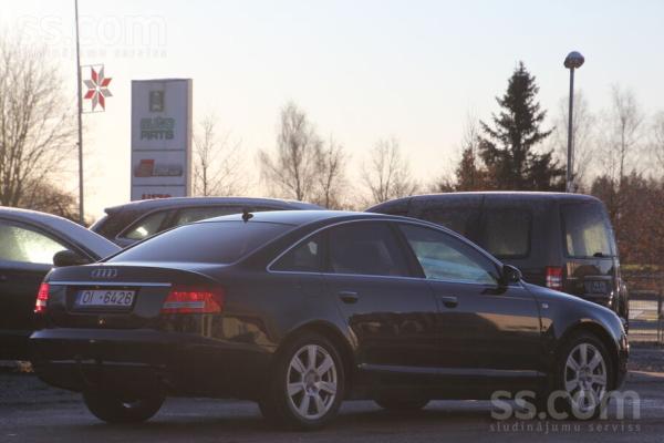 Black Audi A6 2004 in Tukums, with an engine capacity of 3.00 L and mileage of 406 thousand km for 3150 €, photo 6 on AUTOMOTO.COM.LV