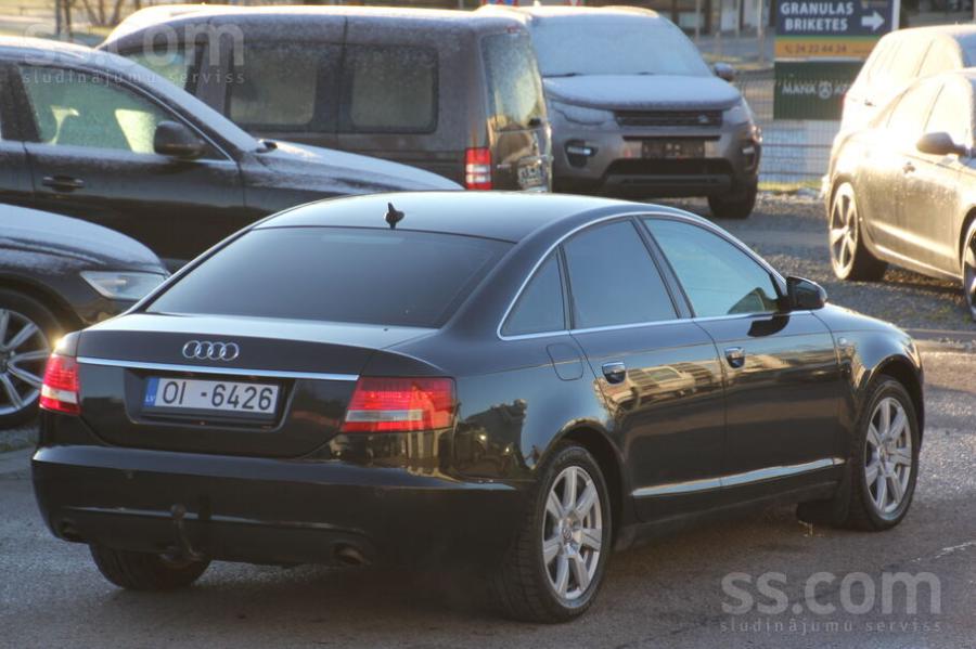 Black Audi A6 2004 in Tukums, with an engine capacity of 3.00 L and mileage of 406 thousand km for 3150 €, photo 12 on AUTOMOTO.COM.LV