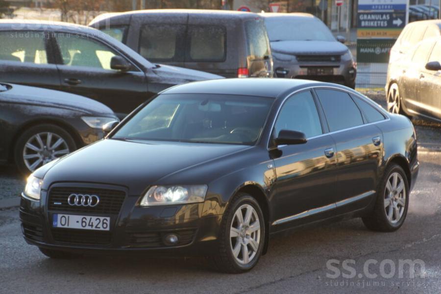 Black Audi A6 2004 in Tukums, with an engine capacity of 3.00 L and mileage of 406 thousand km for 3150 €, photo 13 on AUTOMOTO.COM.LV