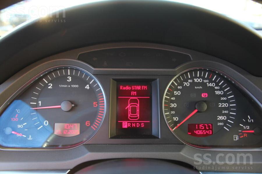 Black Audi A6 2004 in Tukums, with an engine capacity of 3.00 L and mileage of 406 thousand km for 3150 €, photo 23 on AUTOMOTO.COM.LV