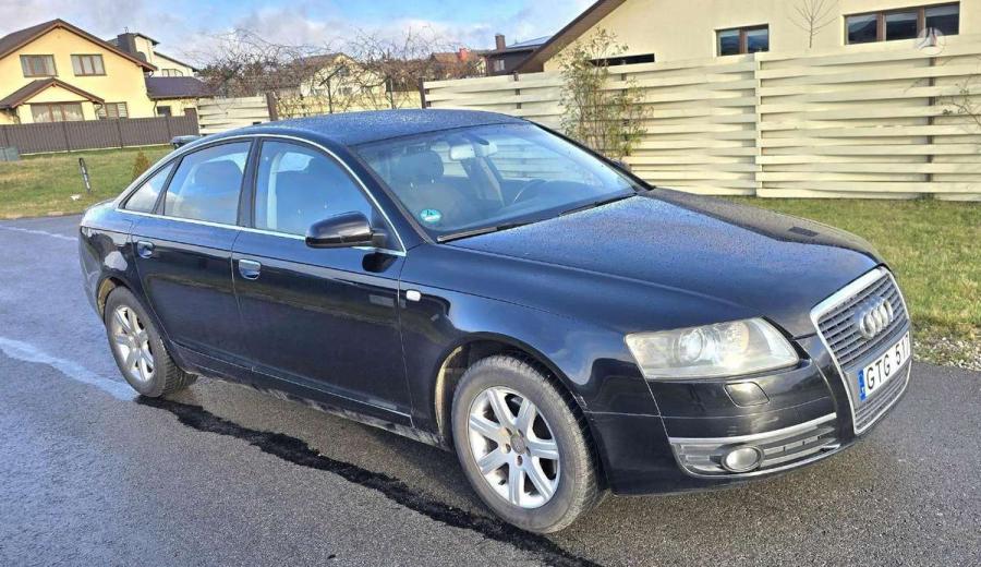 Melns Audi A6 2004 Panevēža, ar dzinēja tilpumu 2.39 L un nobraukumu 290 tūkst. km par 2000 €, foto 1 vietnē AUTOMOTO.COM.LV
