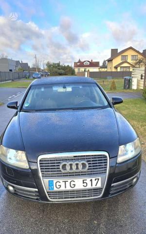 Melns Audi A6 2004 Panevēža, ar dzinēja tilpumu 2.39 L un nobraukumu 290 tūkst. km par 2000 €, foto 3 vietnē AUTOMOTO.COM.LV