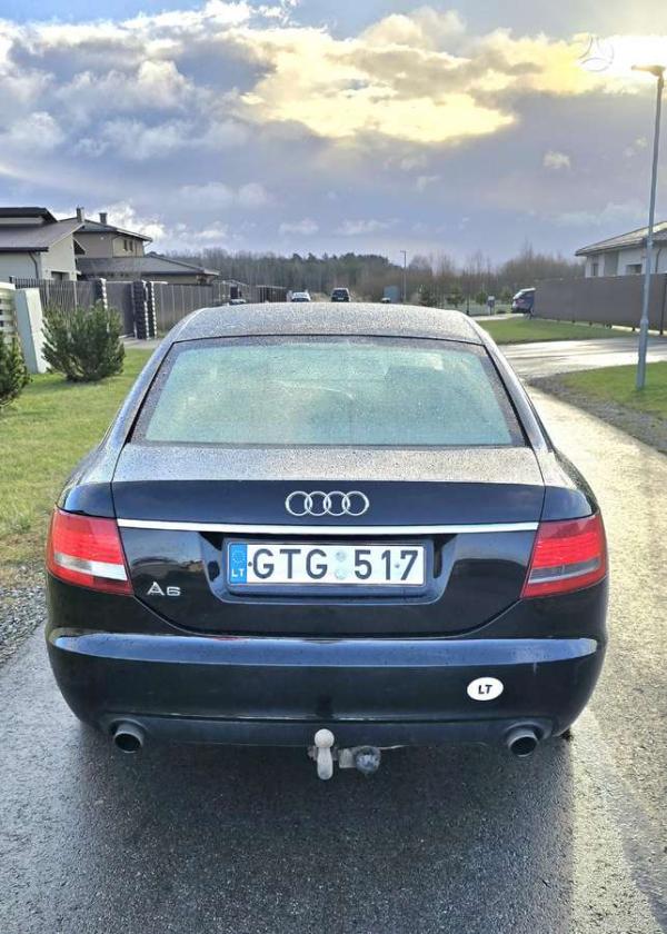 Black Audi A6 2004 in Panevezys, with an engine capacity of 2.39 L and mileage of 290 thousand km for 2000 €, photo 5 on AUTOMOTO.COM.LV