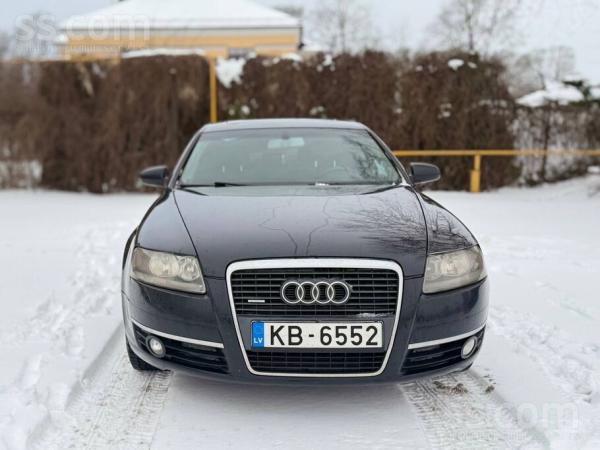 Black Audi A6 2004 in Jelgava, with an engine capacity of 3.00 L and mileage of 361 thousand km for 2800 €, photo 2 on AUTOMOTO.COM.LV