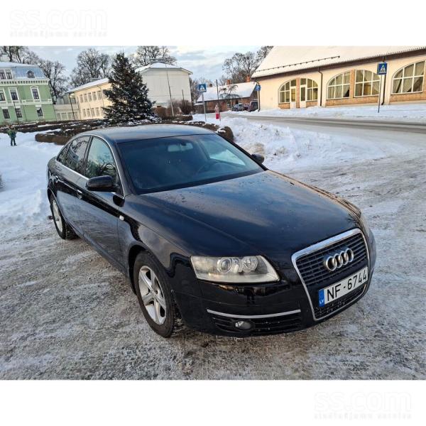 Black Audi A6 2004 in Valmiera, with an engine capacity of 2.40 L and mileage of 370 thousand km for 3000 €, photo 2 on AUTOMOTO.COM.LV