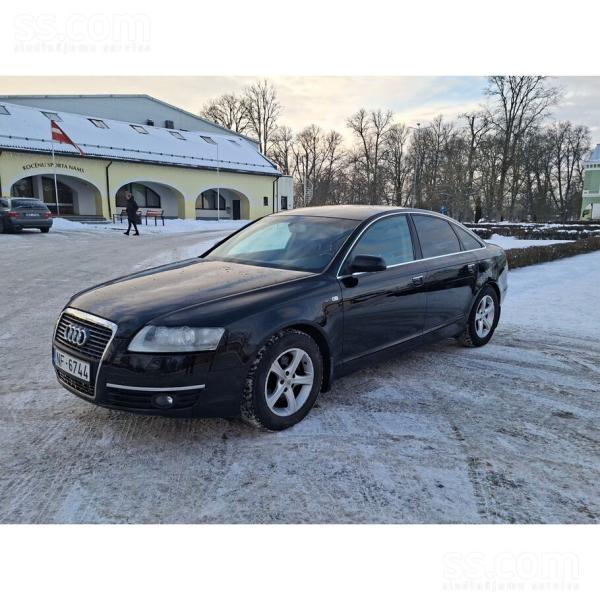 Black Audi A6 2004 in Valmiera, with an engine capacity of 2.40 L and mileage of 370 thousand km for 3000 €, photo 4 on AUTOMOTO.COM.LV