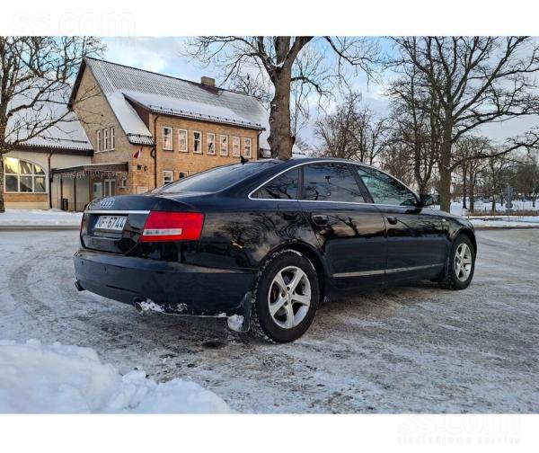 Black Audi A6 2004 in Valmiera, with an engine capacity of 2.40 L and mileage of 370 thousand km for 3000 €, photo 8 on AUTOMOTO.COM.LV