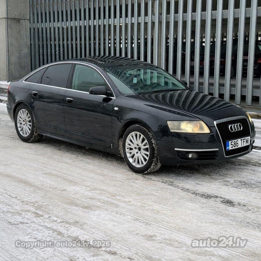 Black Audi A6 2004 in Tallinn, with an engine capacity of 3.10 L and mileage of 310 thousand km for 1999 €, photo 1 on AUTOMOTO.COM.LV