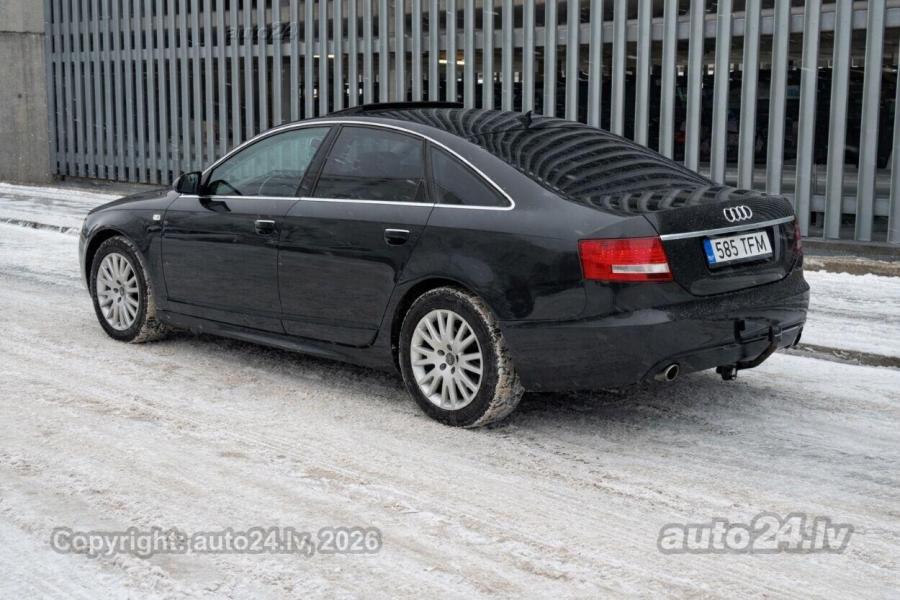 Black Audi A6 2004 in Tallinn, with an engine capacity of 3.10 L and mileage of 310 thousand km for 1999 €, photo 4 on AUTOMOTO.COM.LV