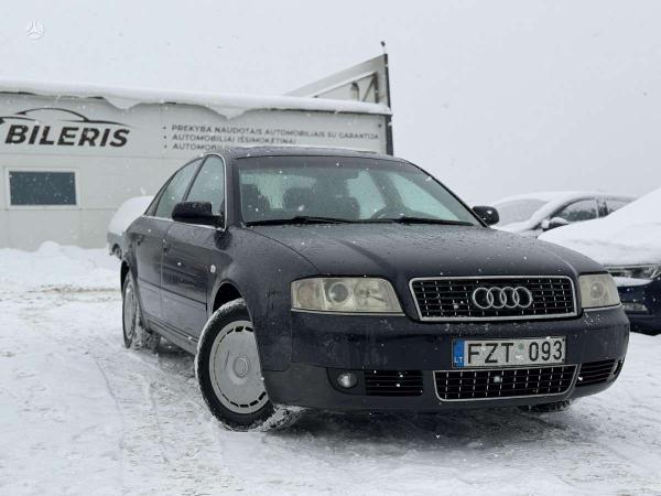 Black Audi A6 2004 in Utena, with an engine capacity of 1.90 L and mileage of 330 thousand km for 1990 €, photo 1 on AUTOMOTO.COM.LV