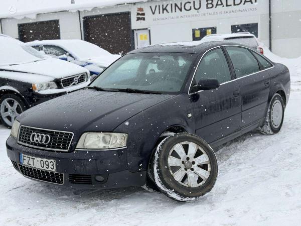 Black Audi A6 2004 in Utena, with an engine capacity of 1.90 L and mileage of 330 thousand km for 1990 €, photo 2 on AUTOMOTO.COM.LV