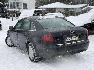 Black Audi A6 2004 in Utena, with an engine capacity of 1.90 L and mileage of 330 thousand km for 1990 €, photo 5 on AUTOMOTO.COM.LV